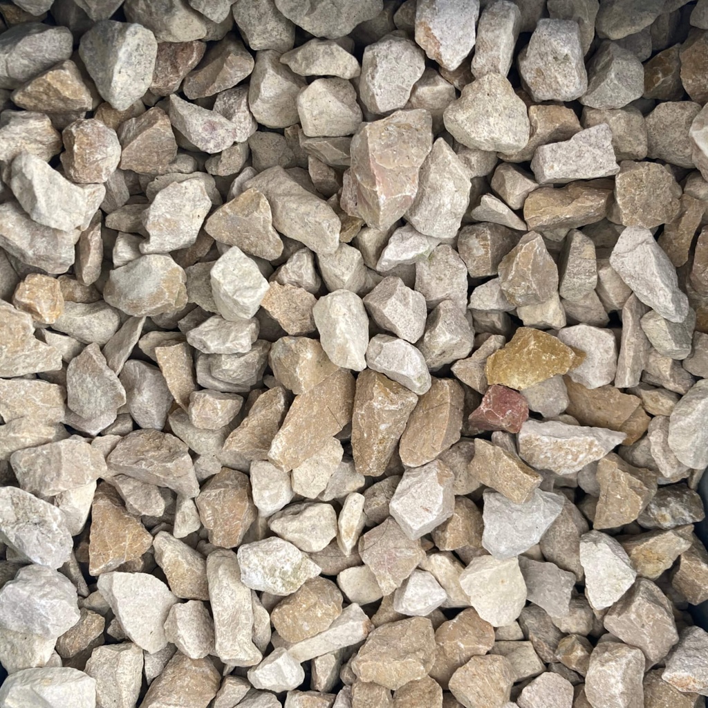 Marble Aggregate Giallo Mori Tumbled | Rock Unique Ltd