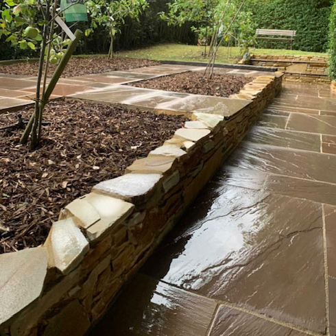 Quartzite Walling Gold Donegal | Rock Unique Ltd