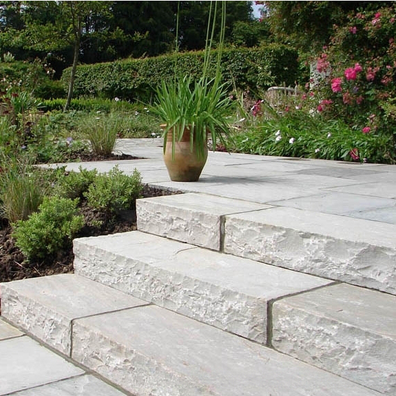 Sandstone Step Solid Grey | Rock Unique Ltd